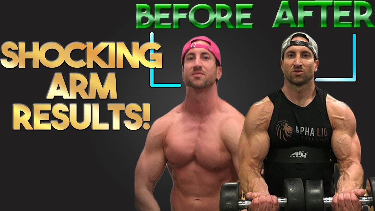 See crazy arm changes from daily arm training in part two
