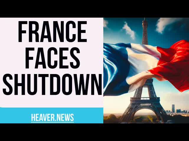 France emergency shutdown amid Macron's crisis