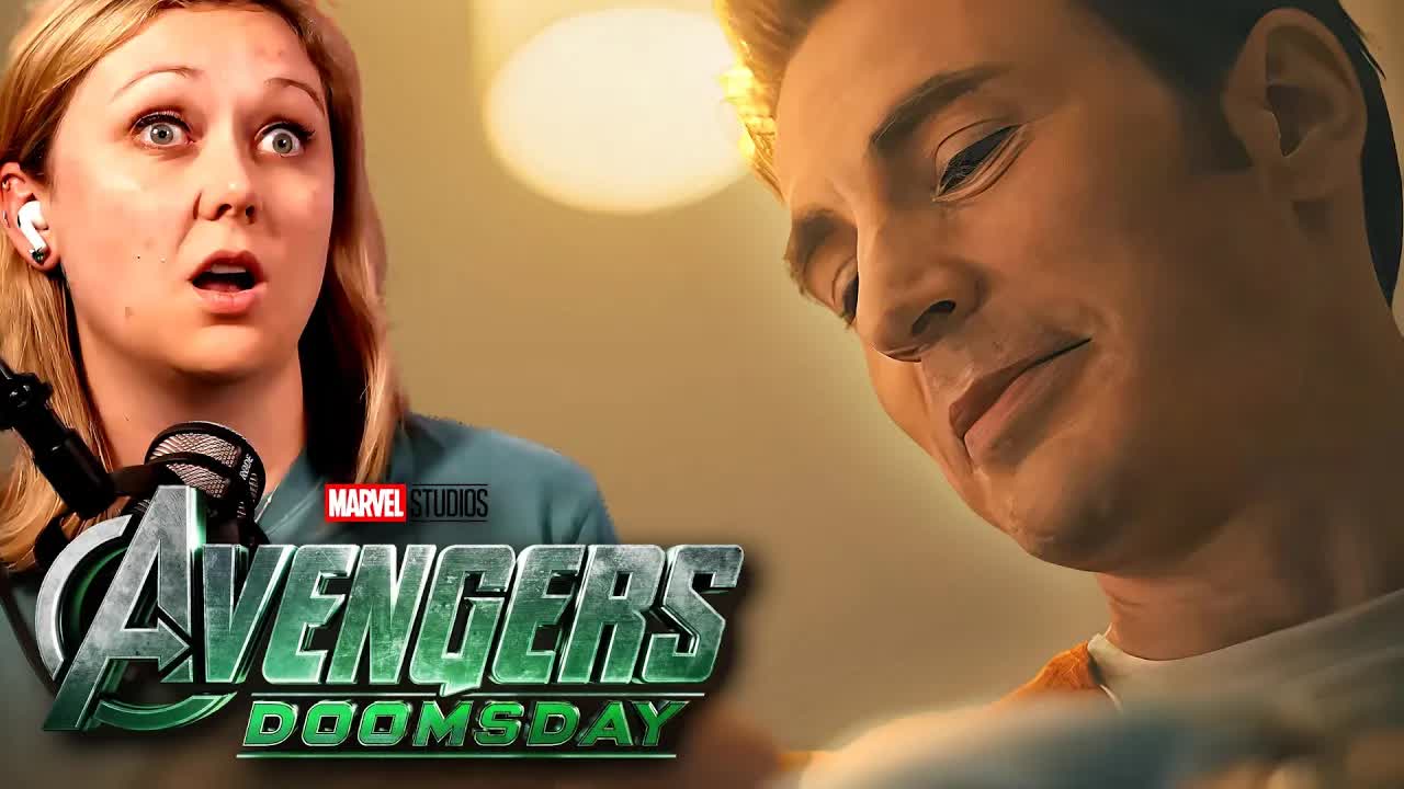 Avengers: Doomsday (2026) teaser reaction! Steve Rogers Chris Evans ...
