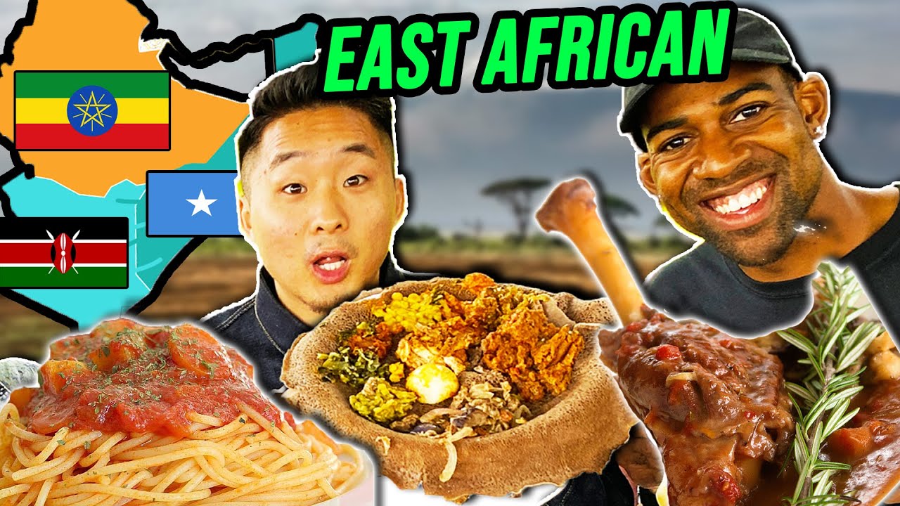 East African food compared across Kenyan Ethiopian Somali
