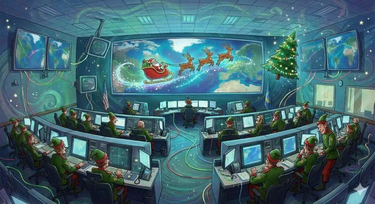 The joint US-Canada military organisation that 'tracks' Santa during ...