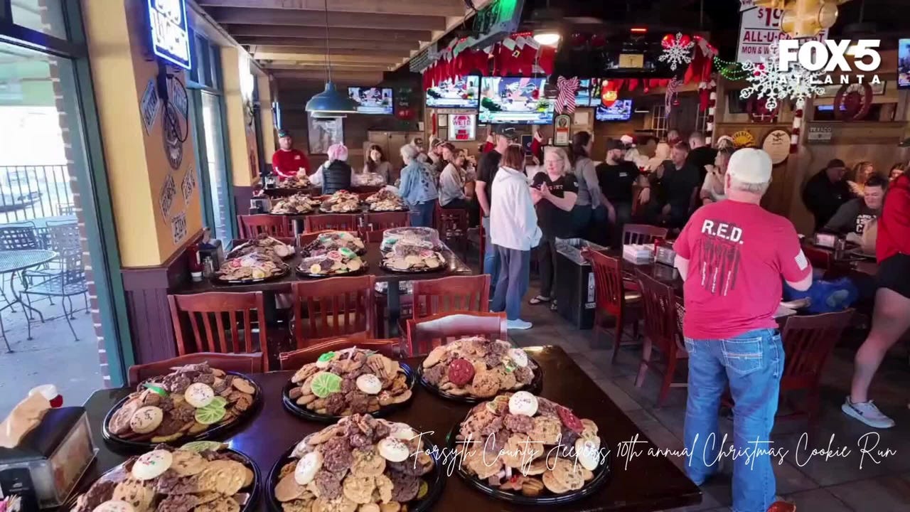 Extra: Forsyth County Jeepers 10th annual Christmas cookie run