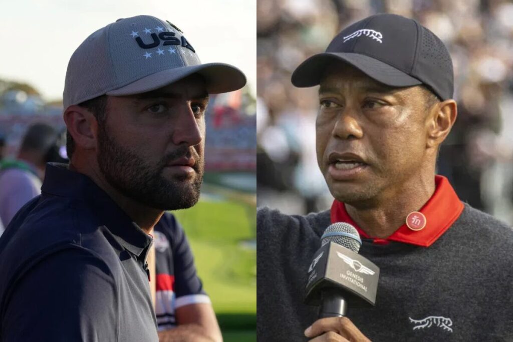 When Scottie Scheffler admitted he was left confused by Tiger Woods ...