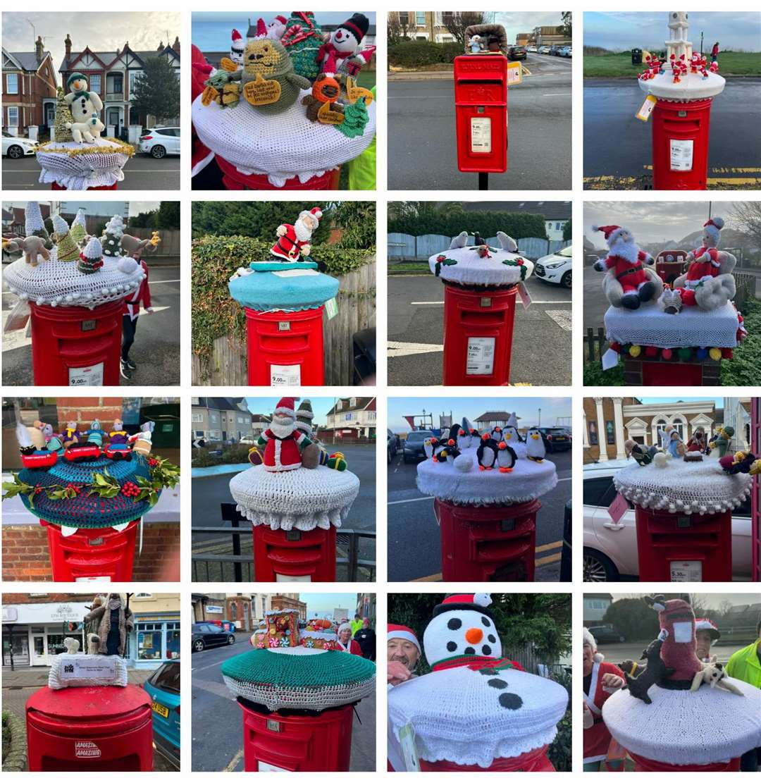 The Christmas postbox toppers tradition is sweeping across Kent, with ...