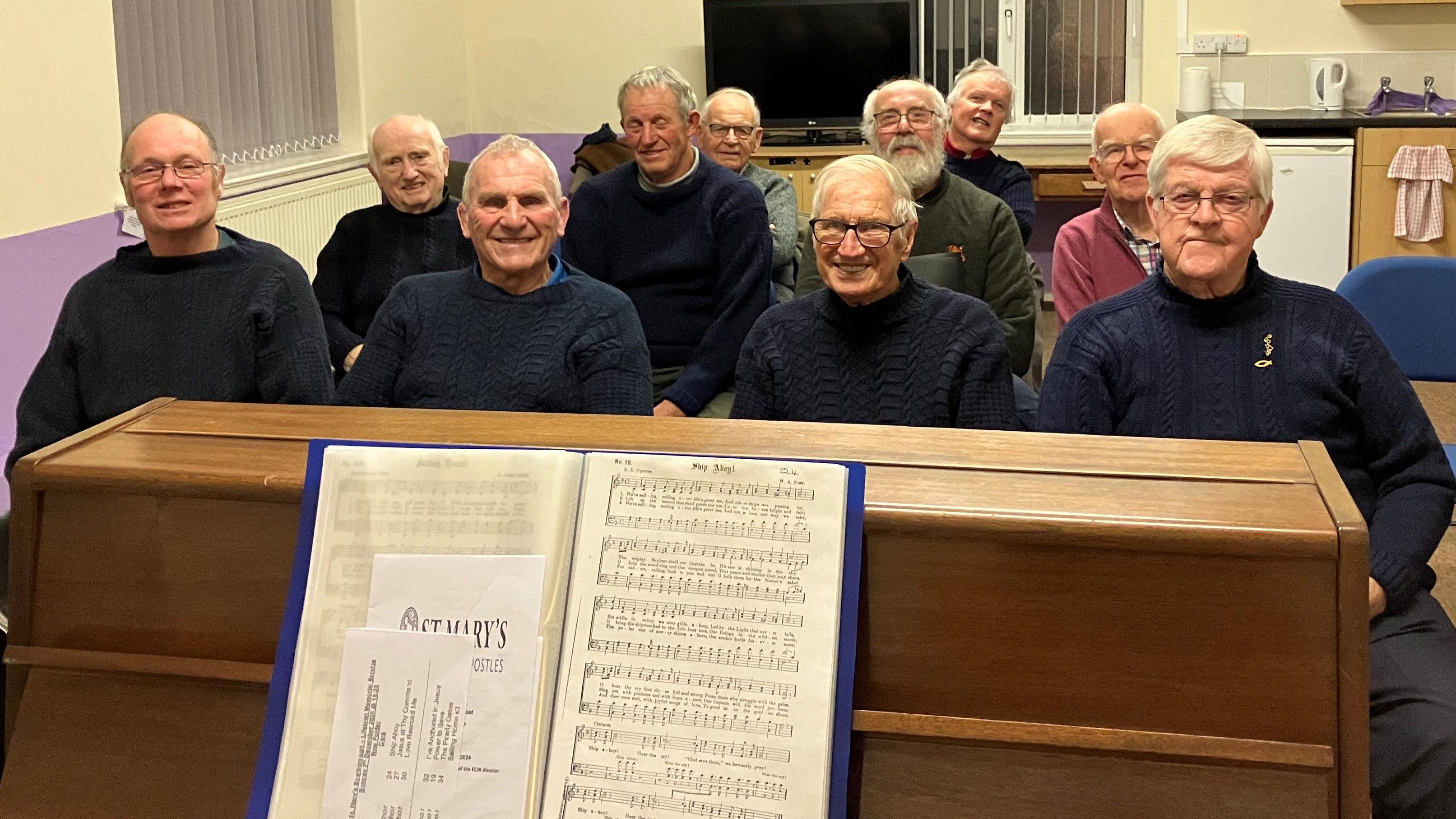 Fishermen's choirs sing on amid 'dwindling' numbers