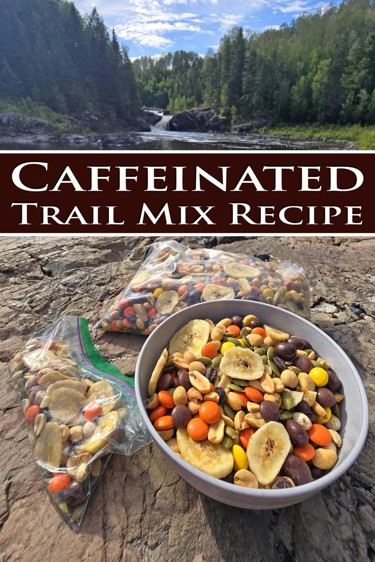 Caffeinated trail mix