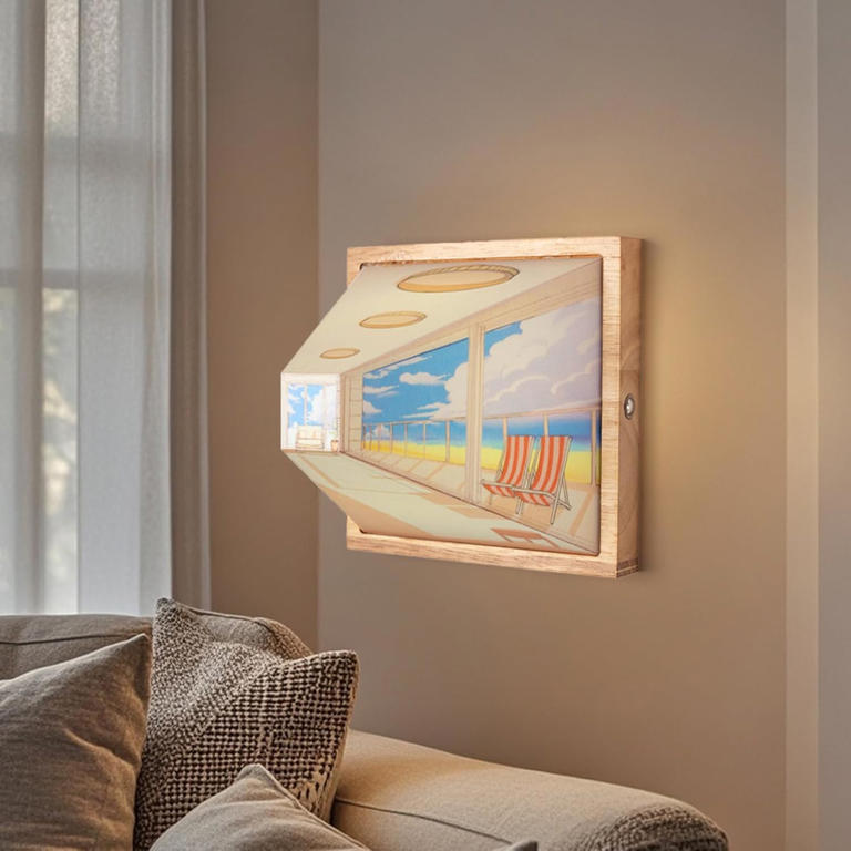 This optical illusion is like a portal into another world