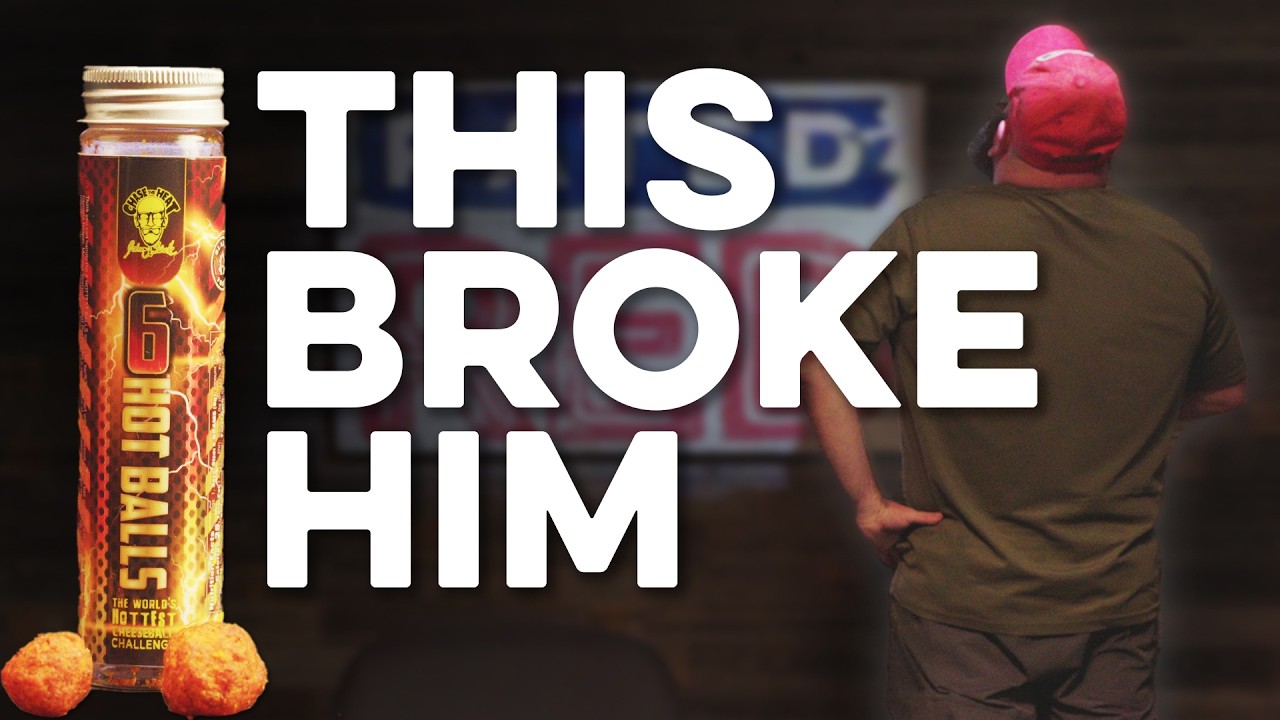 World’s hottest cheeseball pushes him close to the breaking point