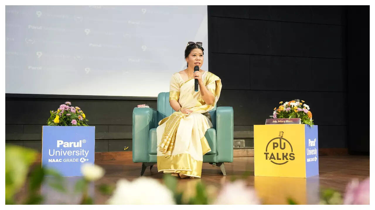 You have to build confidence on your own: Mary Kom to students