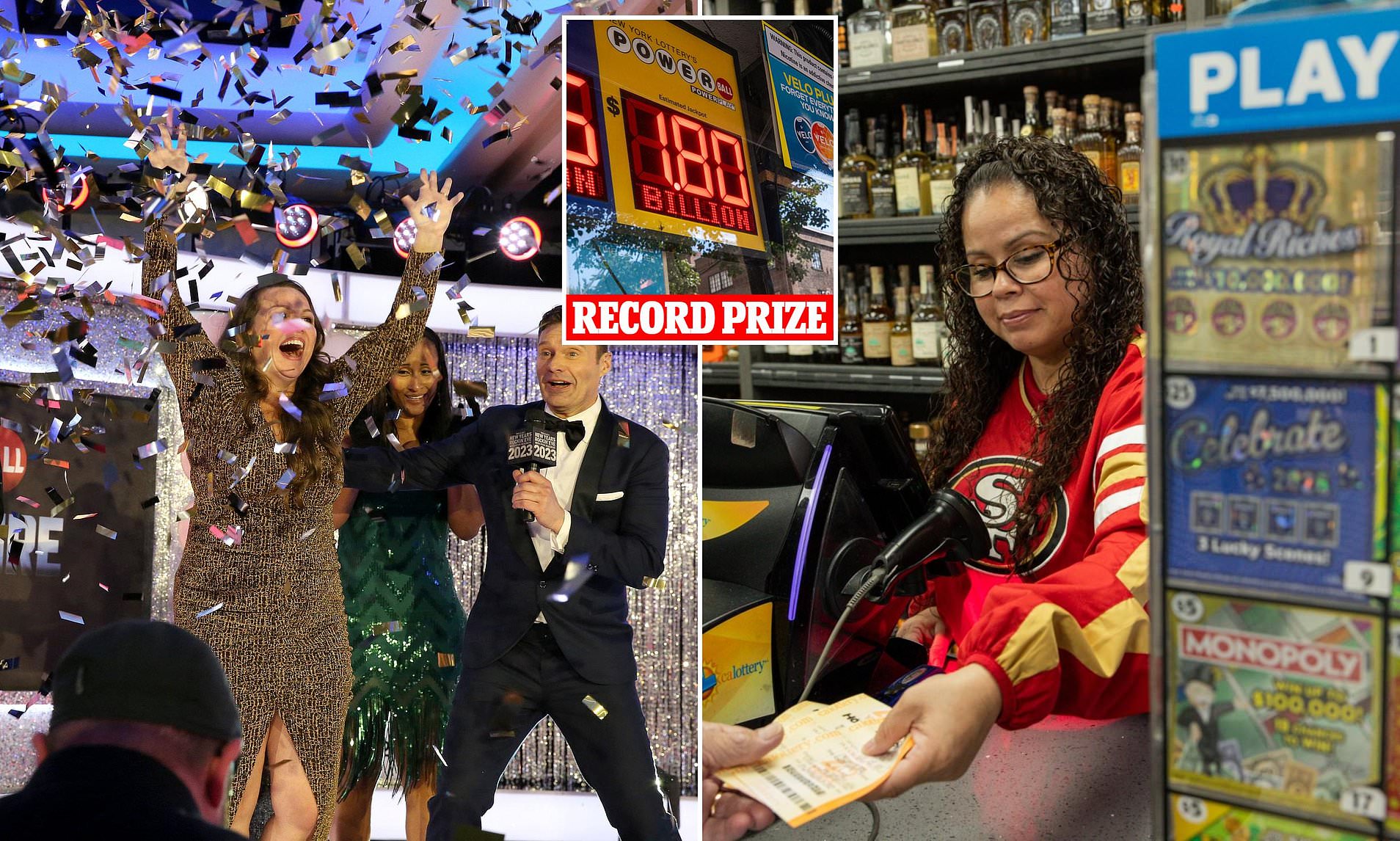 Christmas Eve miracle as one ticket wins huge $1.8bn Powerball - and ...