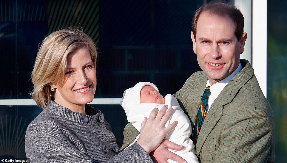 Why Edward and Sophie's son James was hospitalised after his birth