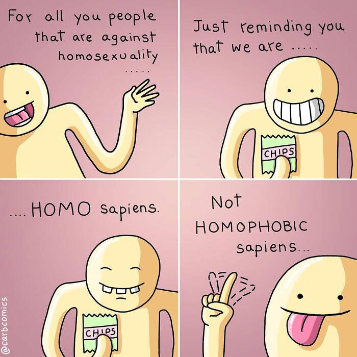 21 funny comics about everyday situations and silly puns by CarbComics