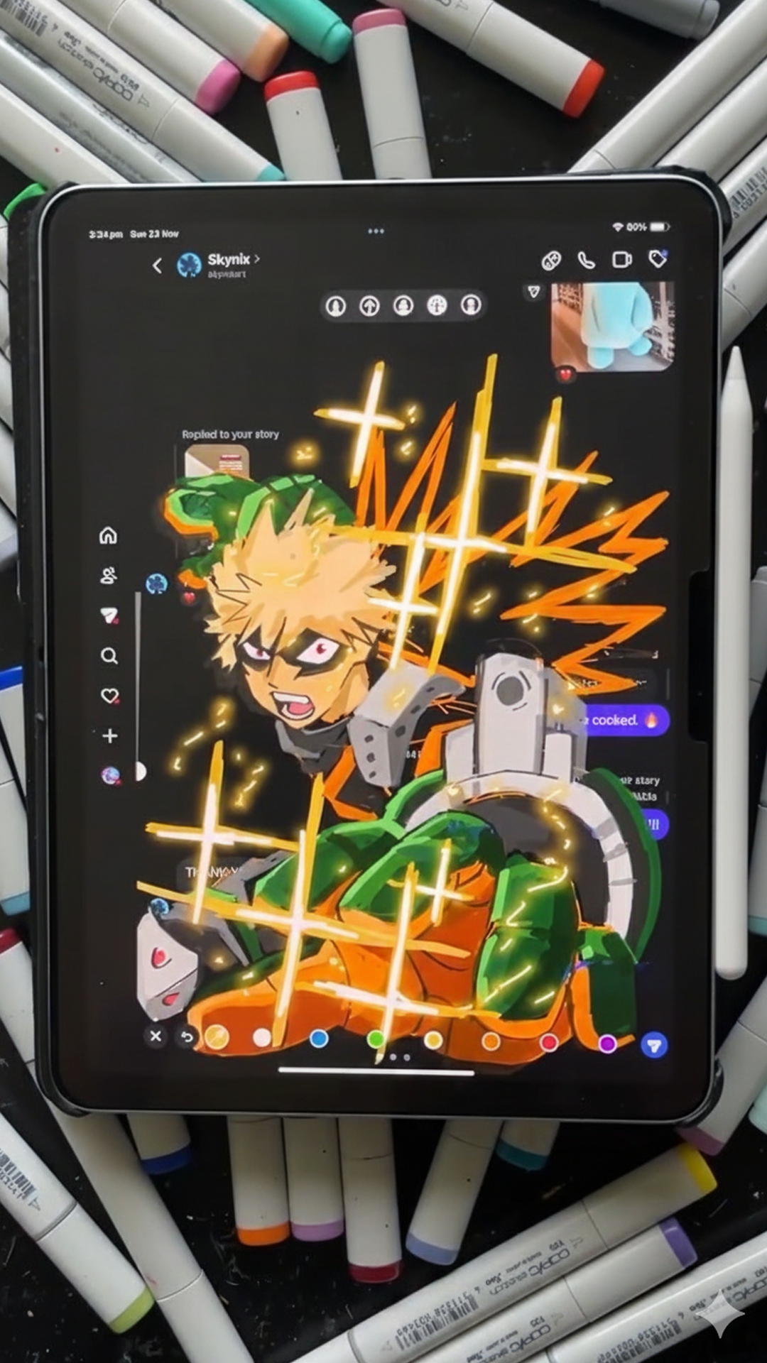 Testing Instagram as a drawing app