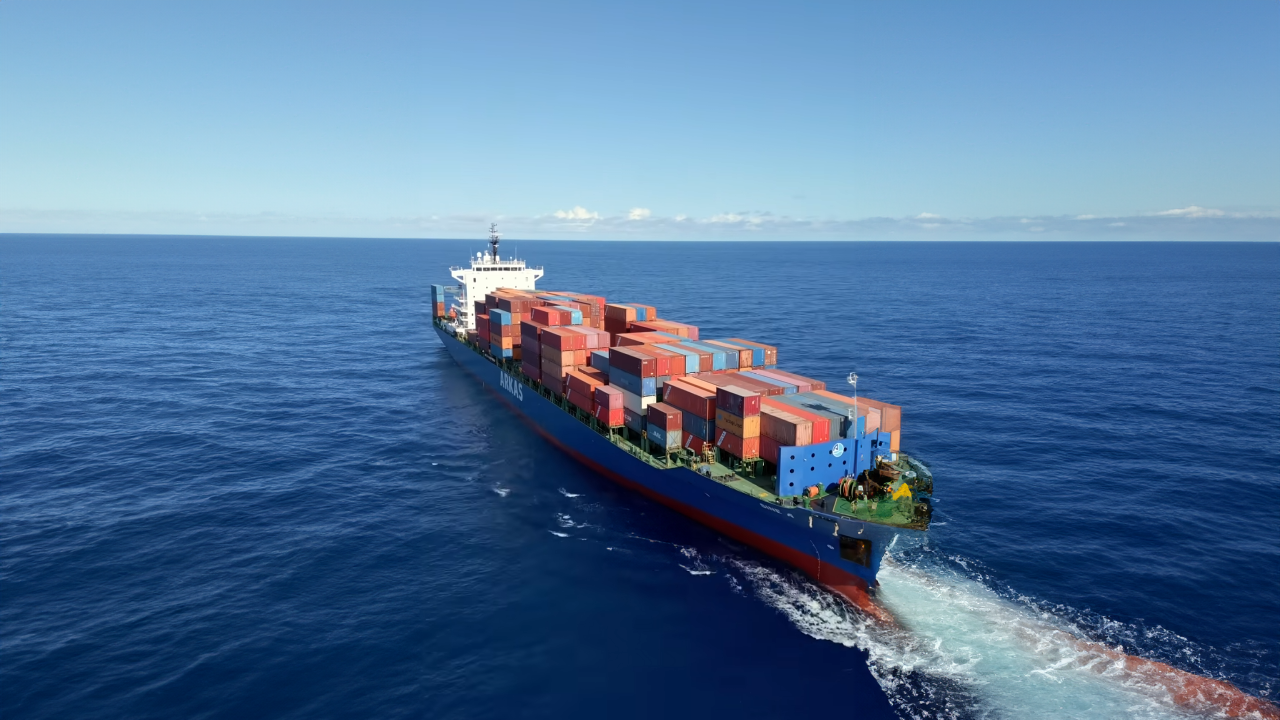 Experiencing an Atlantic crossing on a cargo ship