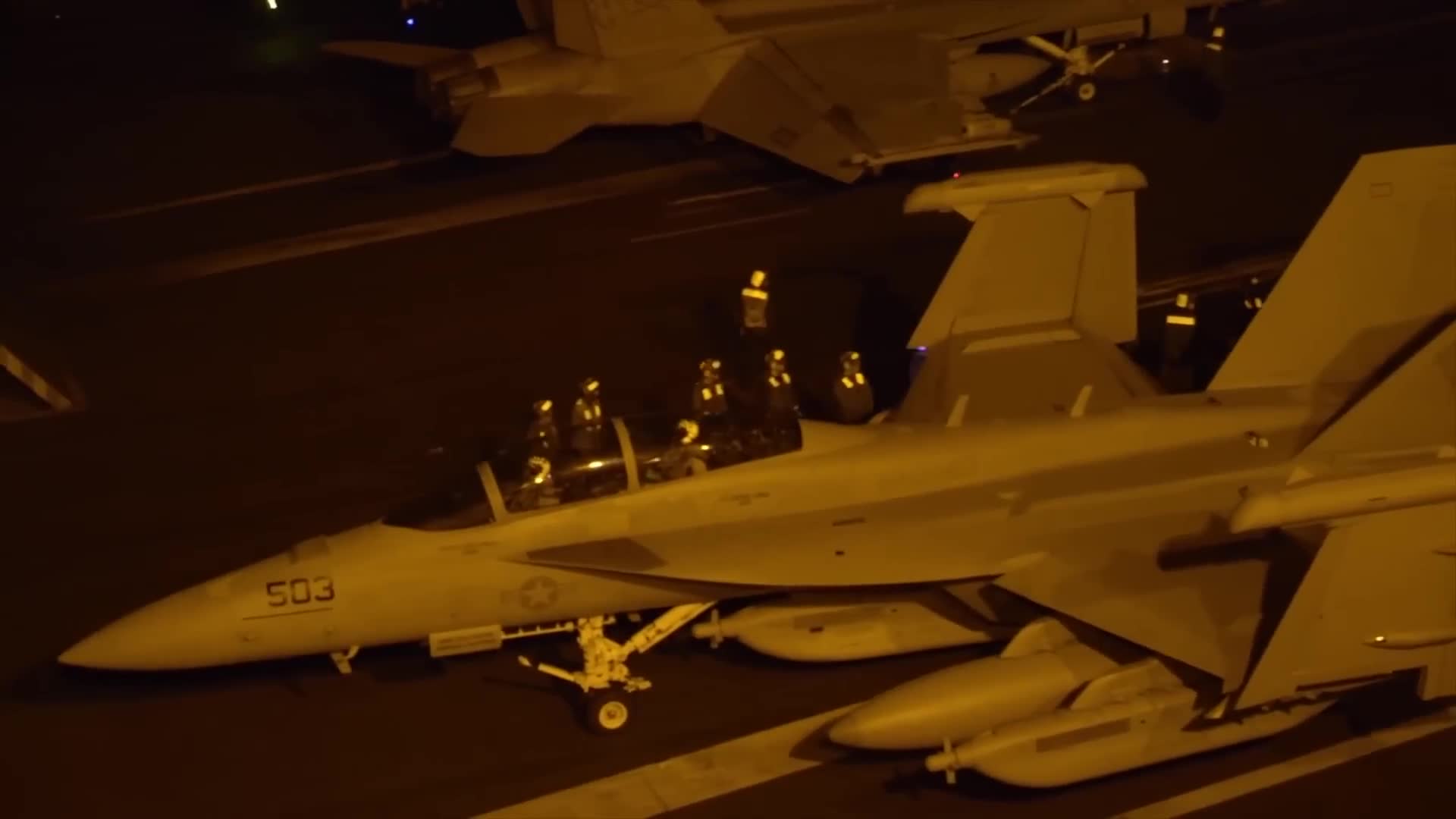 Light discipline and stealth operations on carriers