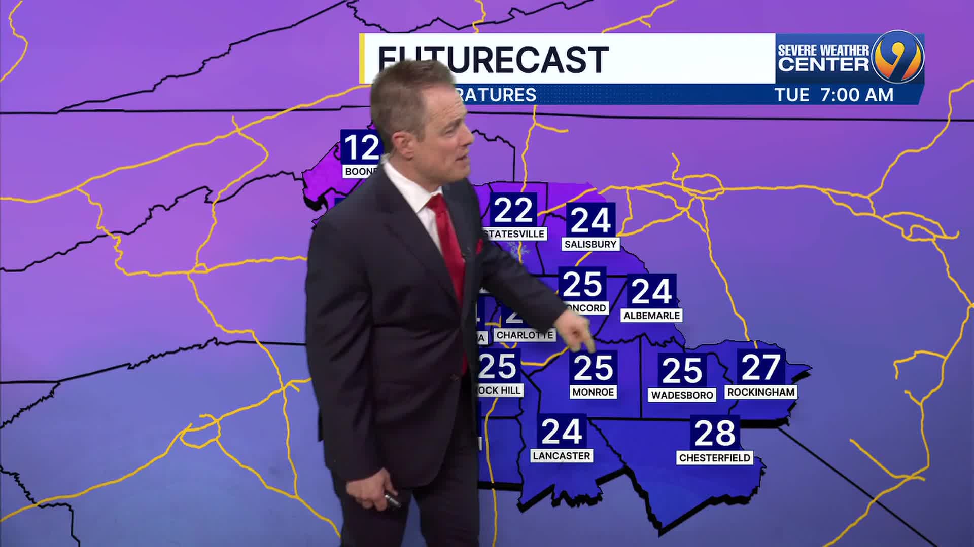Forecast: Warm for Christmas Day, brief cool-down Friday