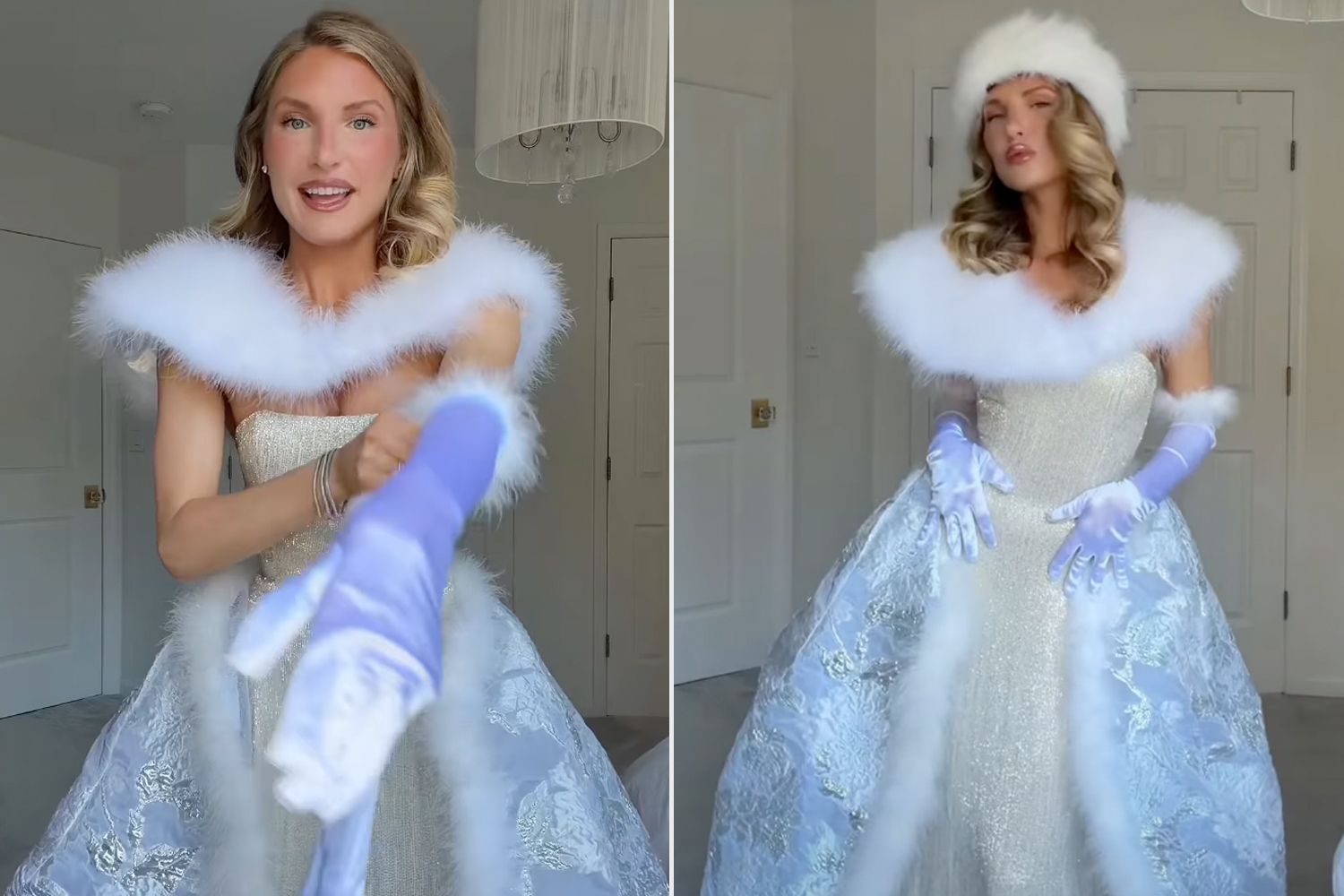 Influencer Acquired Style reveals elaborate Christmas outfit after ...