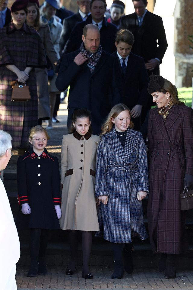 Princess Charlotte leads the girl cousin crew on Royal Family Christmas ...