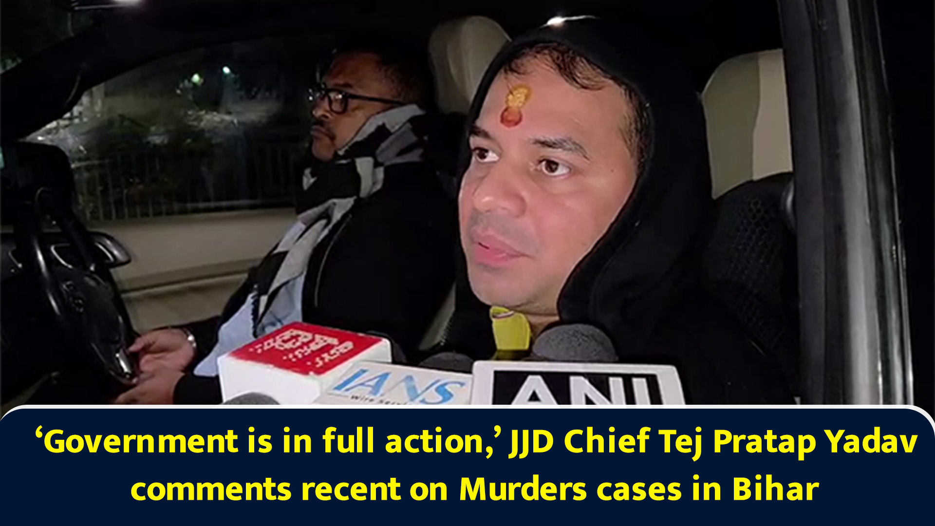 ‘Government is in full action,’ JJD Chief Tej Pratap Yadav comments ...