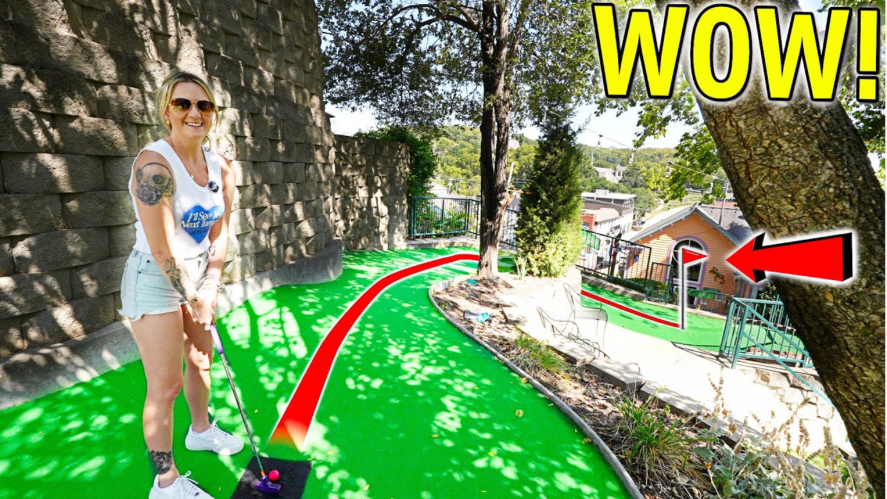 We've never played a mini golf course that did this