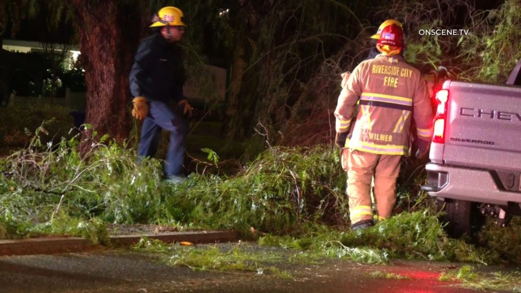 Christmas storm creates hazards across Riverside County