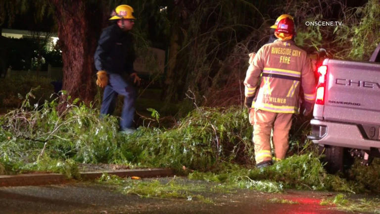 Christmas storm creates hazards across Riverside County