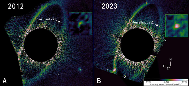 Two collisions, one star, and a new view of planet formation