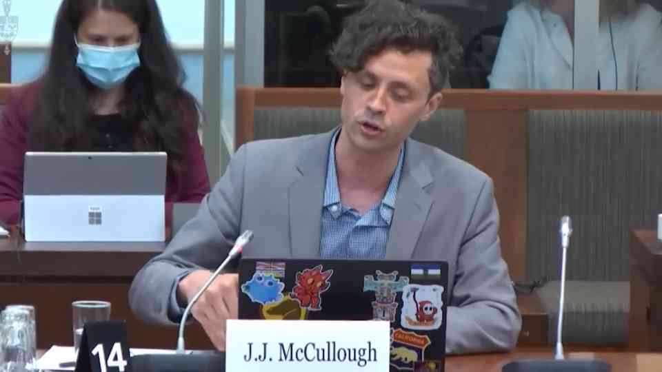 My opening statement exposed major problems in Bill C-11