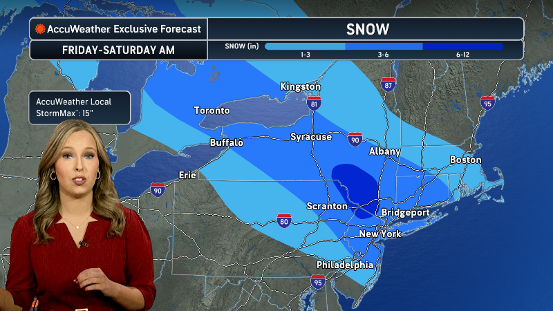 Snow and ice to cause post-Christmas travel problems in Northeast