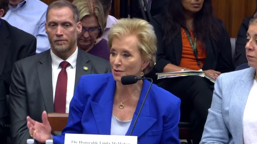 'We put teeth in what we're doing': Linda McMahon brags about bothering ...