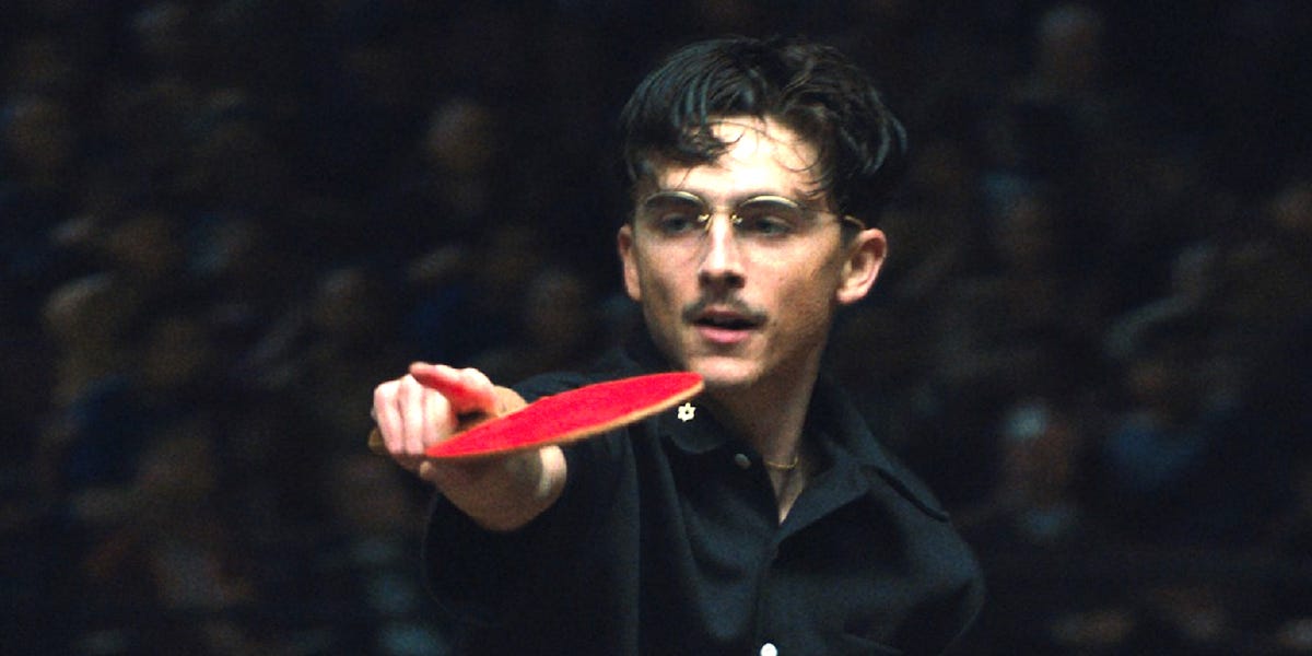 'Marty Supreme' is one of 2025's wildest movies. It's based on a true ...