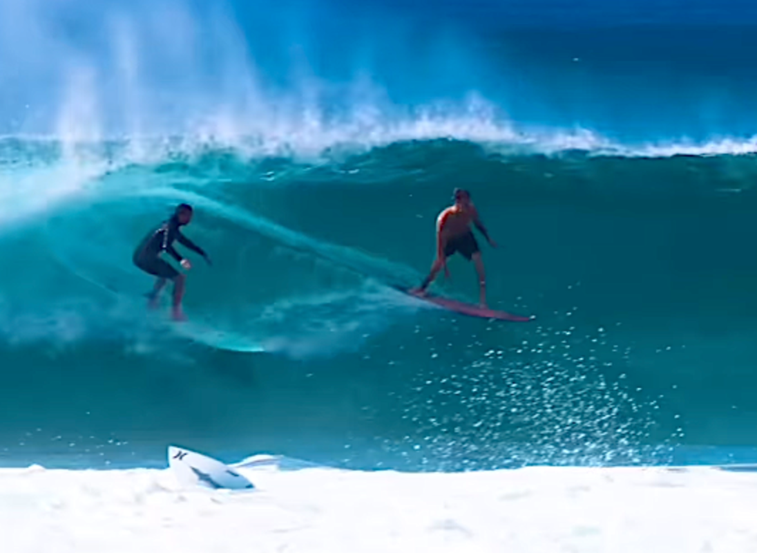 Pipeline near collision Maddix Alotis versus Joel Tudor – who is right