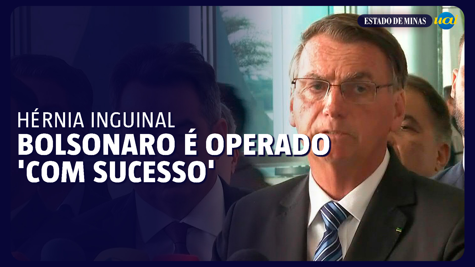 Cirurgia termina sem intercorrências e Bolsonaro inicia recuperação