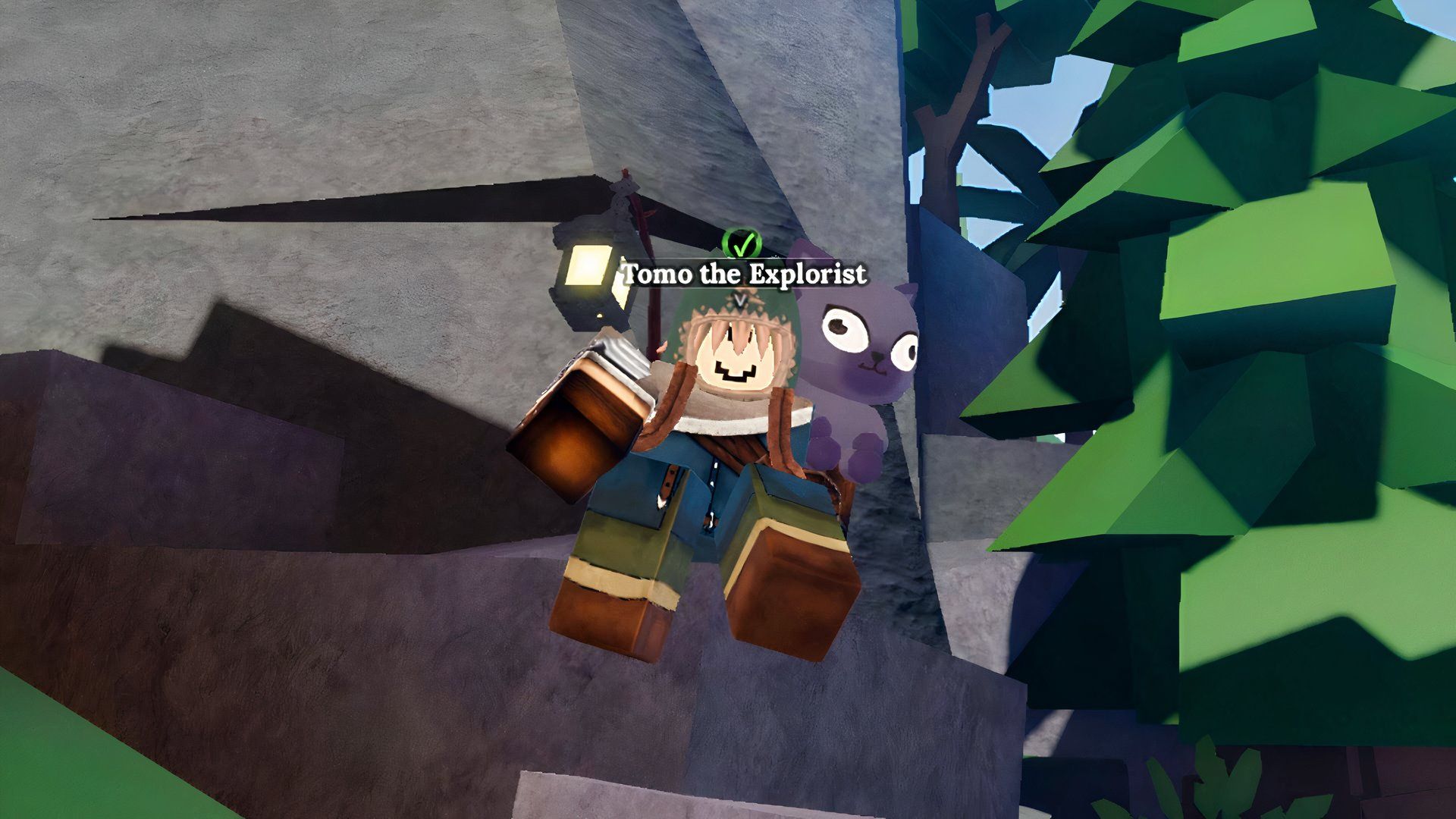 How to find Tomo’s lost cat in Roblox The Forge