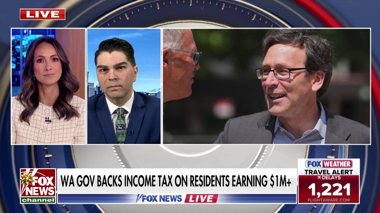 Trump pledges to end income tax as Washington Democrats push back