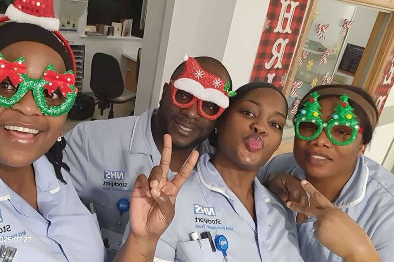 Greater Manchester's NHS heroes working round the clock on Christmas Day