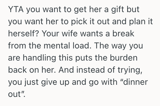 His wife wanted a quick getaway for her birthday, but she showed no ...