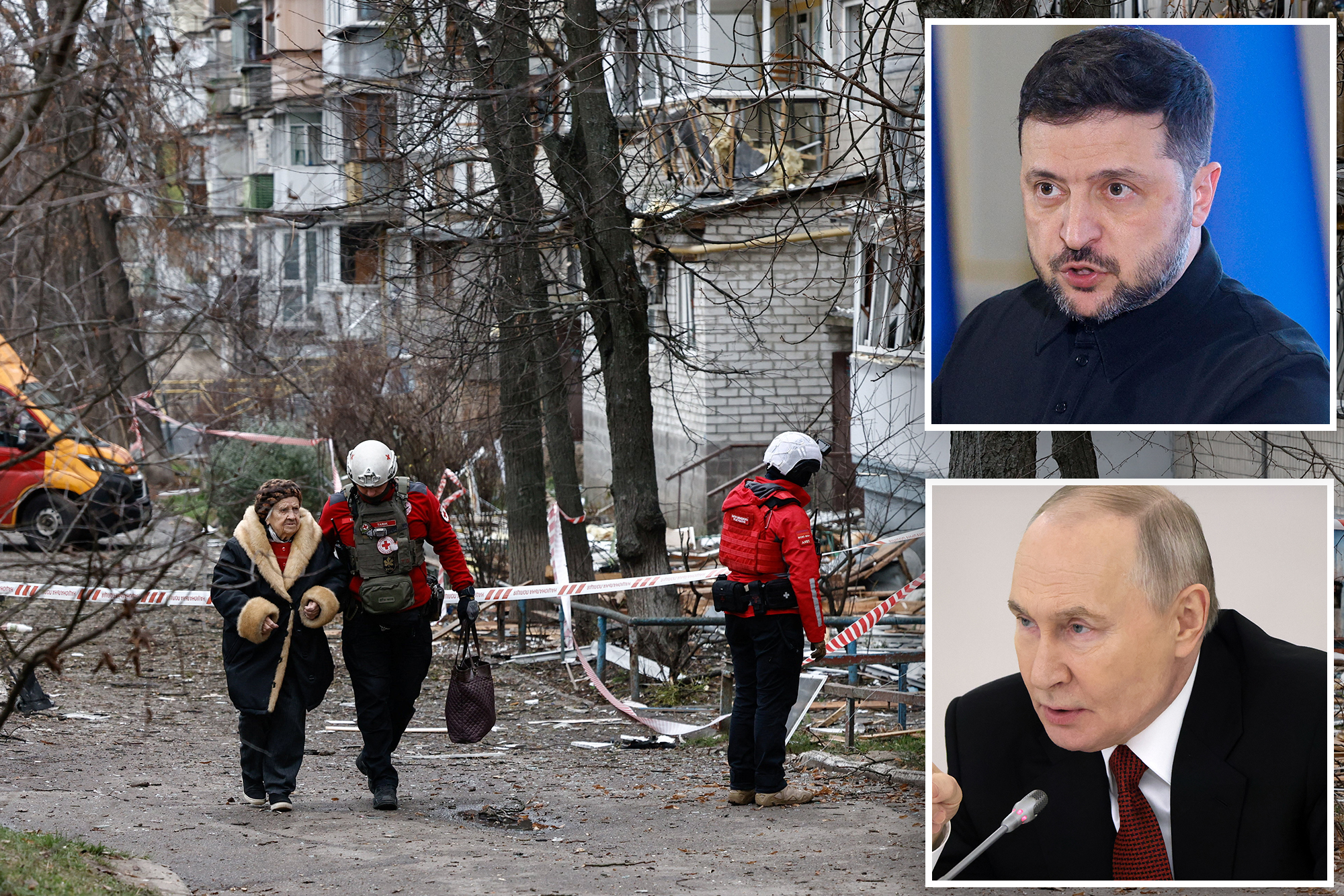 Zelensky says Ukrainians just want Putin dead as his country and Russia ...