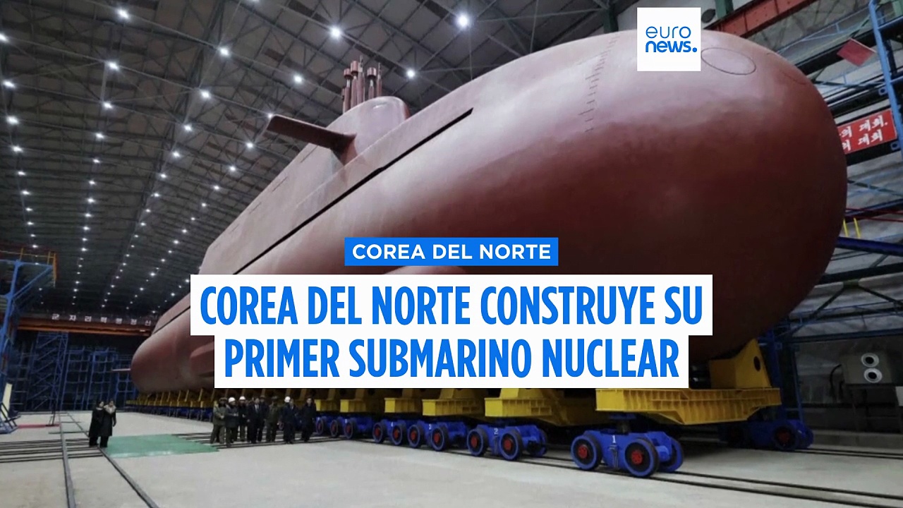 Corea del Norte avanza en la construcción de su primer submarino nuclear