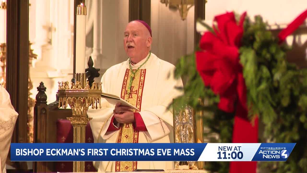 Bishop Eckman celebrates first Christmas in new role