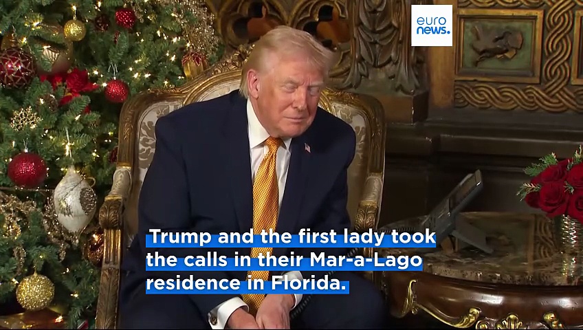 Trump warns against 'Bad Santa' and defends coal in Christmas call with ...