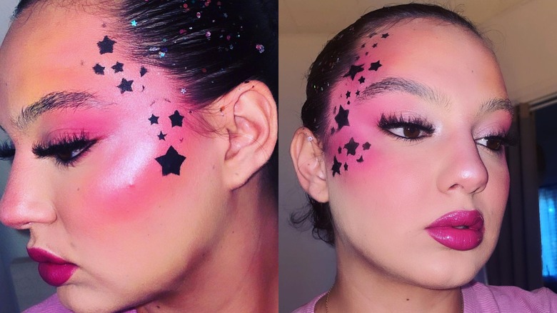 Trendy star makeup looks that are out of this world