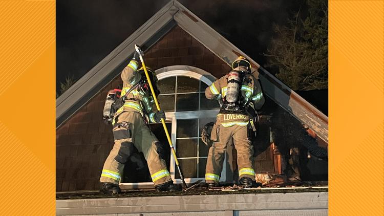 Fire destroys Sherwood home on Christmas Eve
