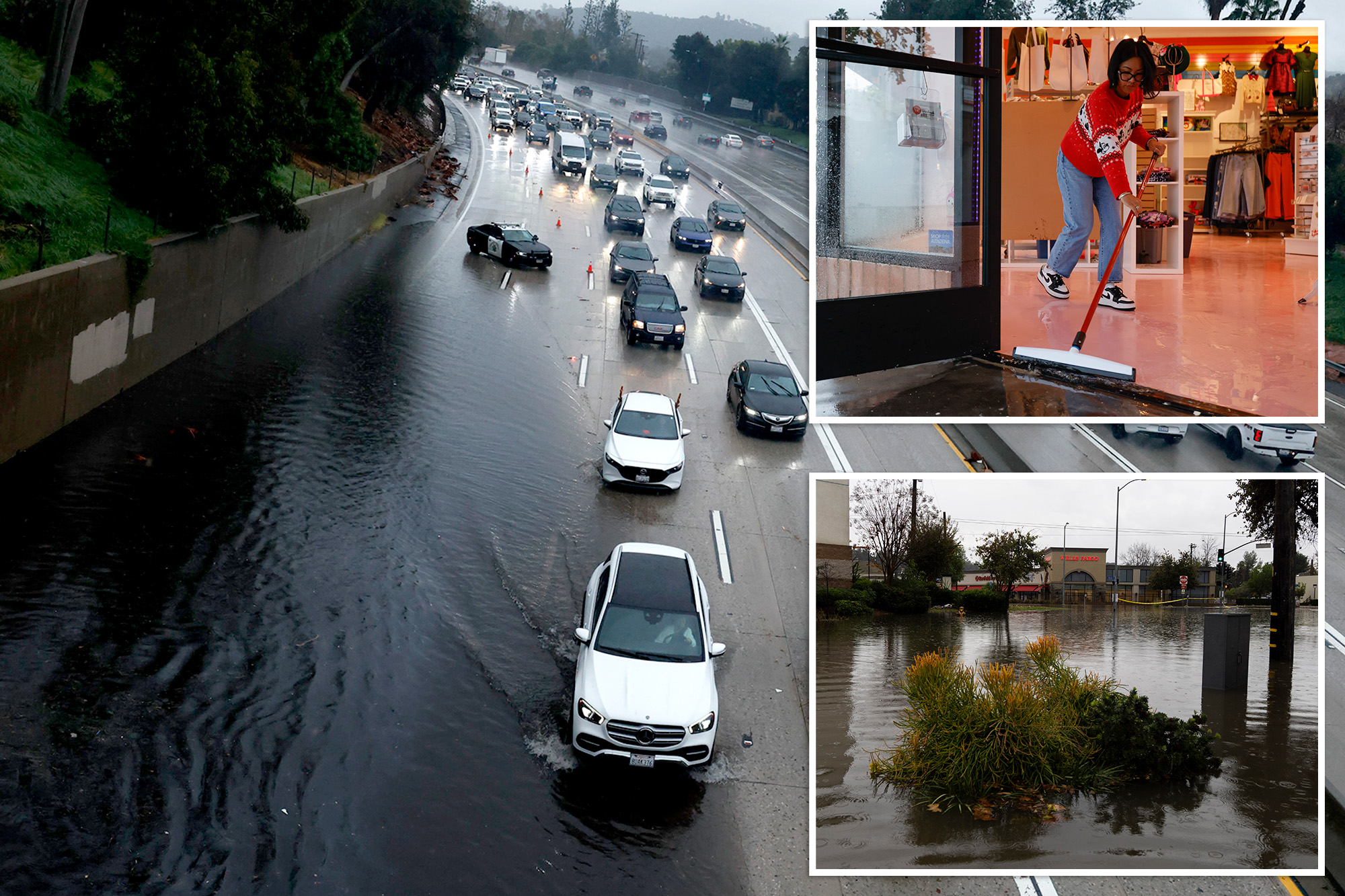 Christmas deluge continues to slam Southern California, 3 people killed ...