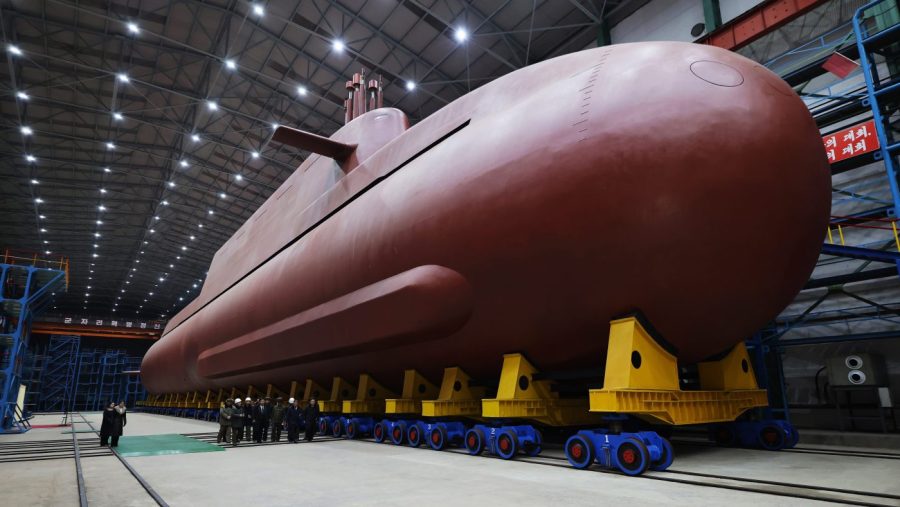 North Korea touts nuclear sub’s construction