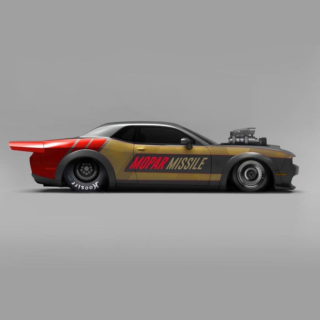 Mopar missiles brought to life in insane Dodge Demon rendering
