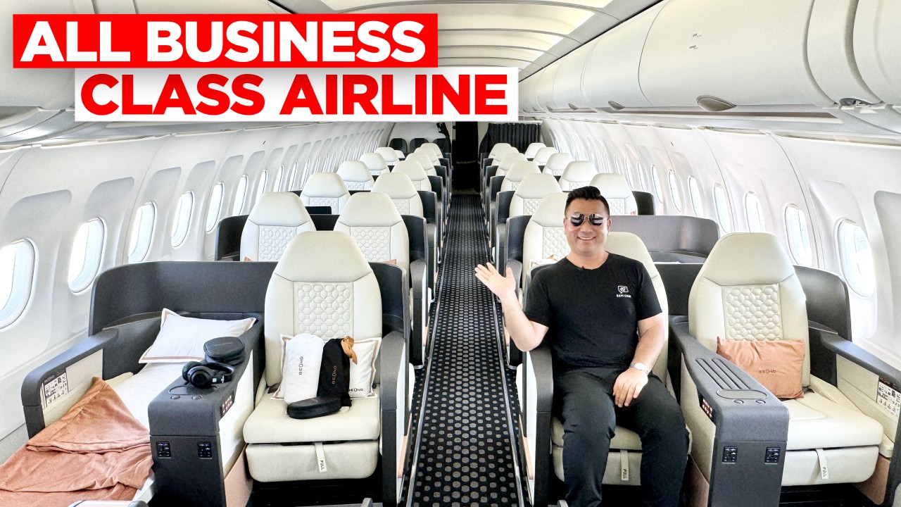 Flying the all business class airline