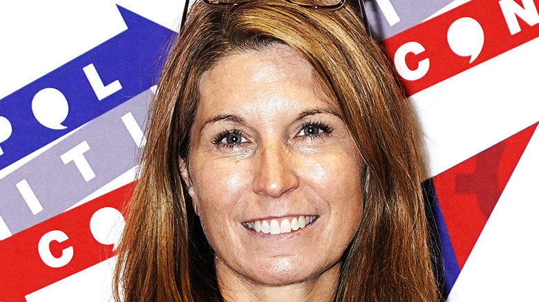 Who was Nicolle Wallace's first husband?