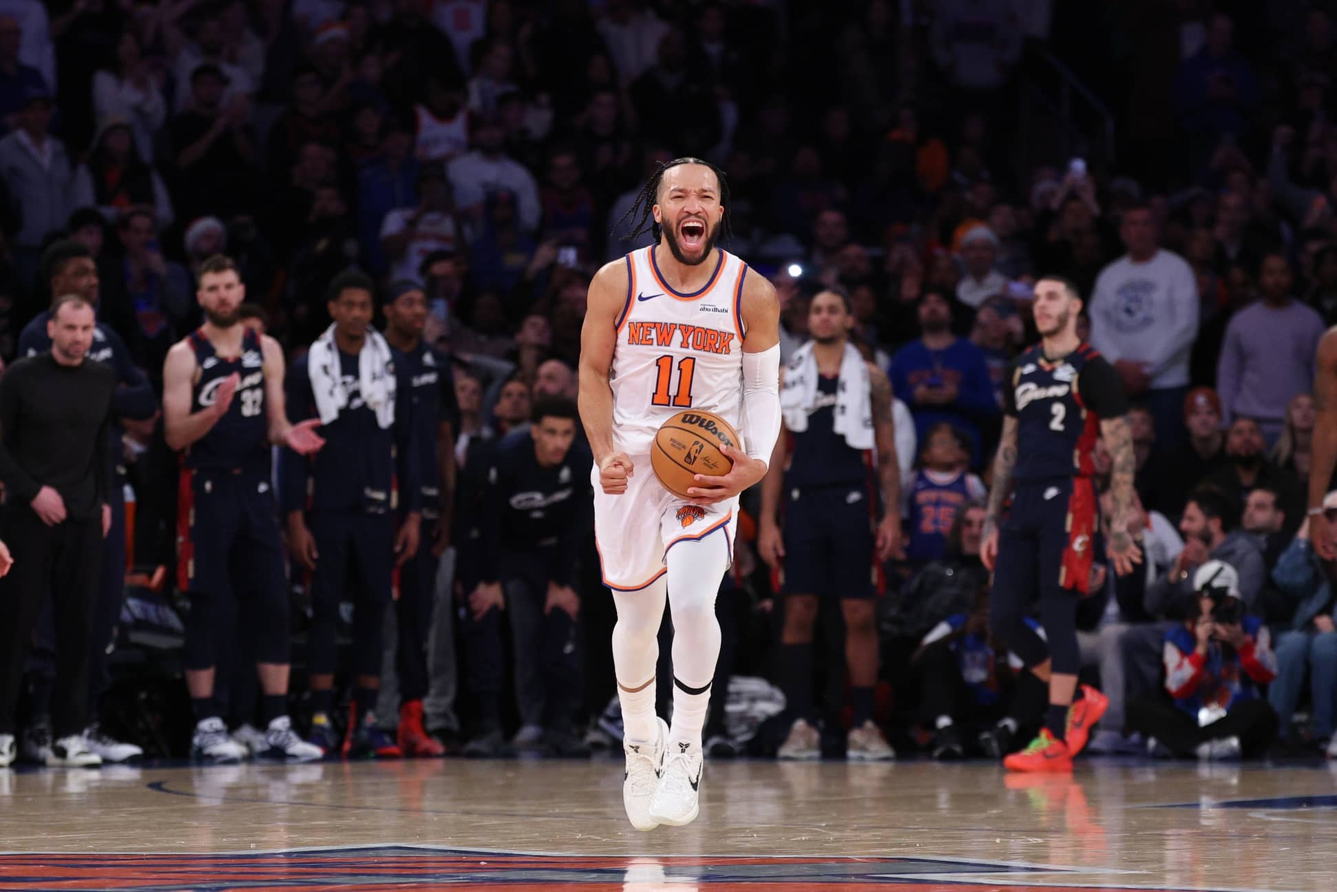 Knicks star Jalen Brunson addresses the doubters in emotional speech ...
