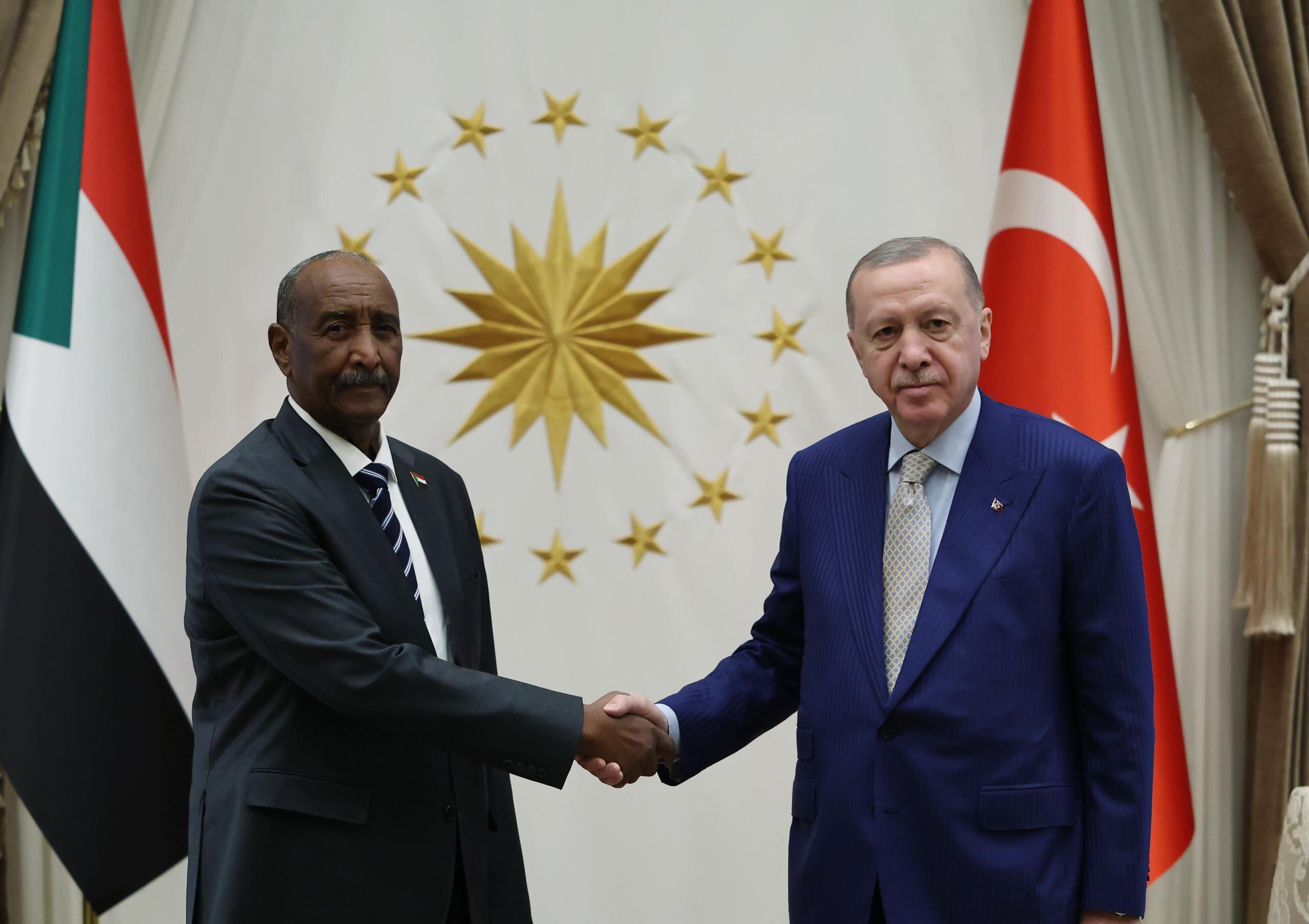 Sudan's army chief hold talks with Turkey's President Erdogan in Ankara